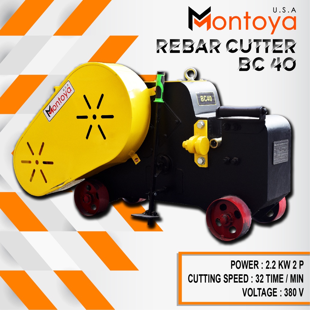 Jual Bar Cutting Electric Mesin Pembengkok Besi Ulir BC40 Montoya ...