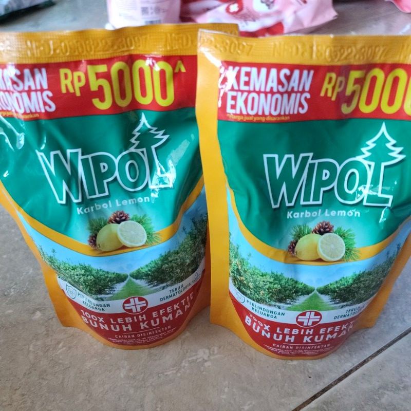 Jual wipol karbol lemon 200ml | Shopee Indonesia