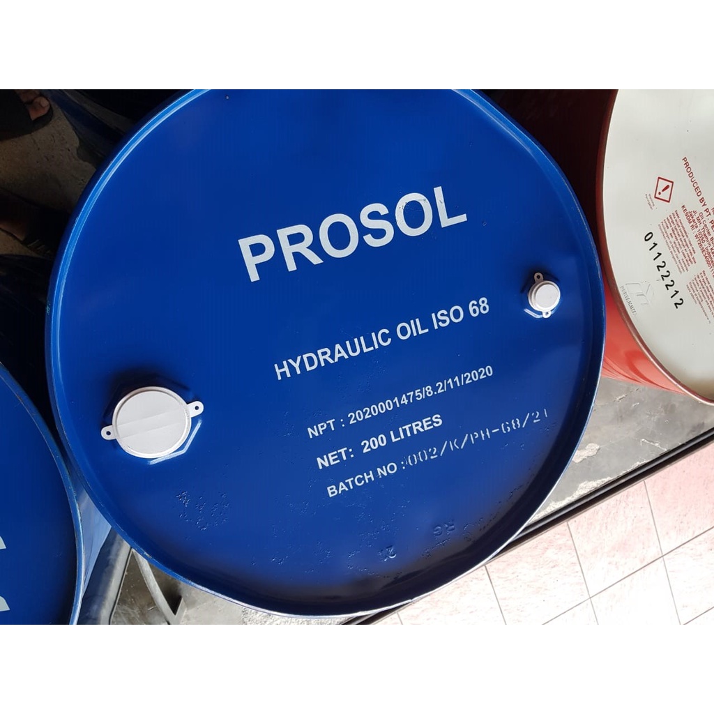 Jual Oli Pelumas Hydraulic atau Hidrolik Prosol Iso Vg 68 Sae 10w ...