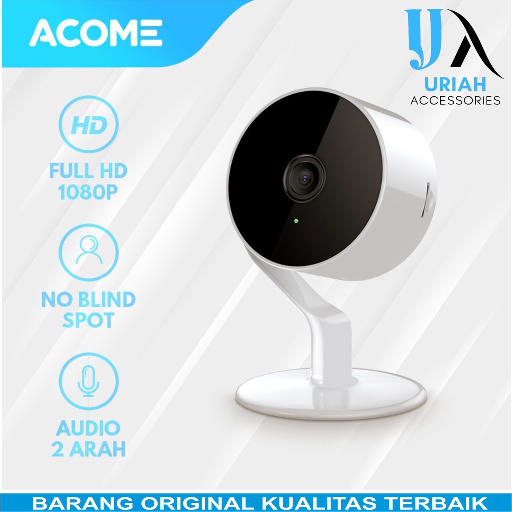Jual ACOME Smart IP Camera CCTV WIFI Indoor Kamera Audio Full 1080HD | Shopee Indonesia