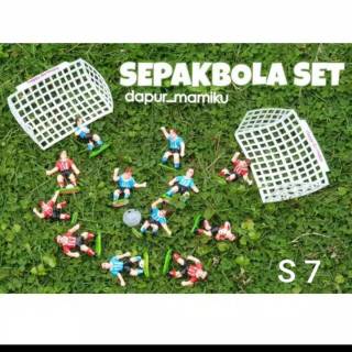 Jual Topper Sepak Bola Mainan Hiasan Kue Tart Cake Pemain Sepakbola ...
