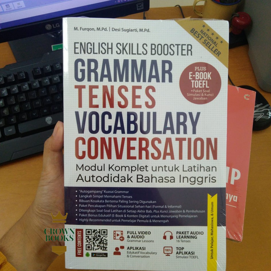 Jual BUKU BELAJAR BAHASA INGGRIS |ENGLISH SKILLS BOOSTER GRAMMAR TENSES VOCABULARY CONVERSATION ...