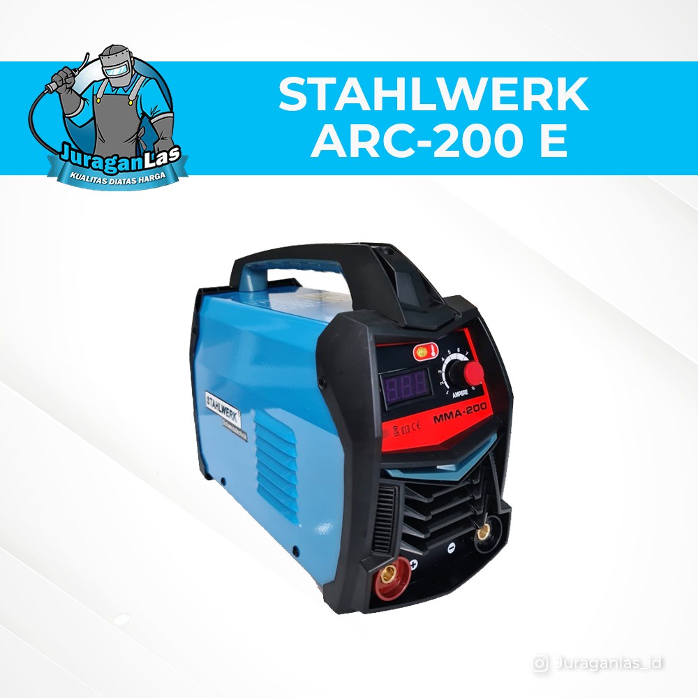 Jual STAHLWERK ARC - 200 E | MESIN LAS MMA DC | Shopee Indonesia