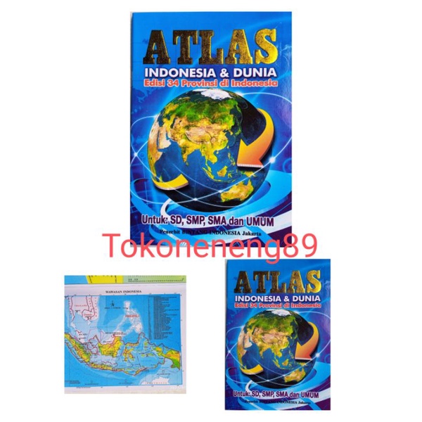 Jual Buku-peta dan atlas | Shopee Indonesia