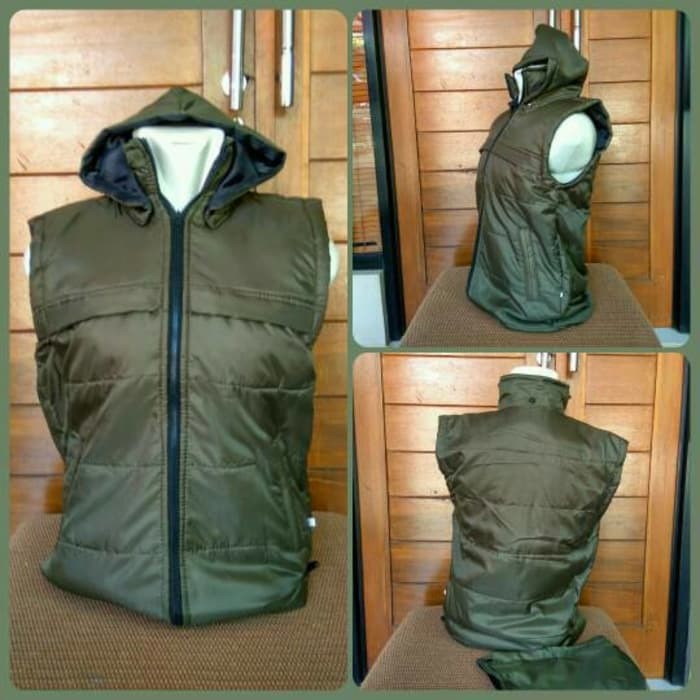 ROMPI Jaket Rompi Parasut Distro Rompi Motor Casual Bikers Rompi Pria ...