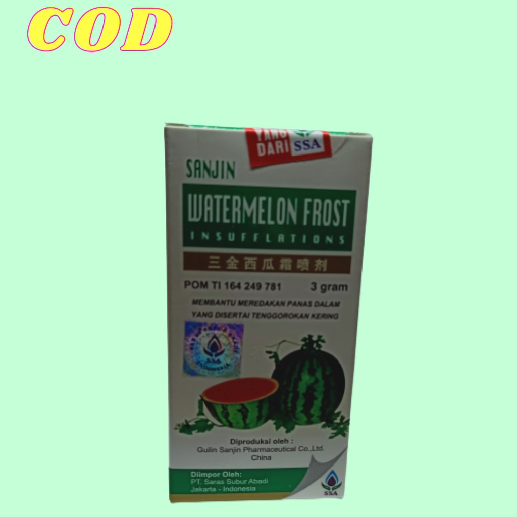 Jual Sanjin Watermelon Frost Semprot - Obat Sariawan dan Sakit ...