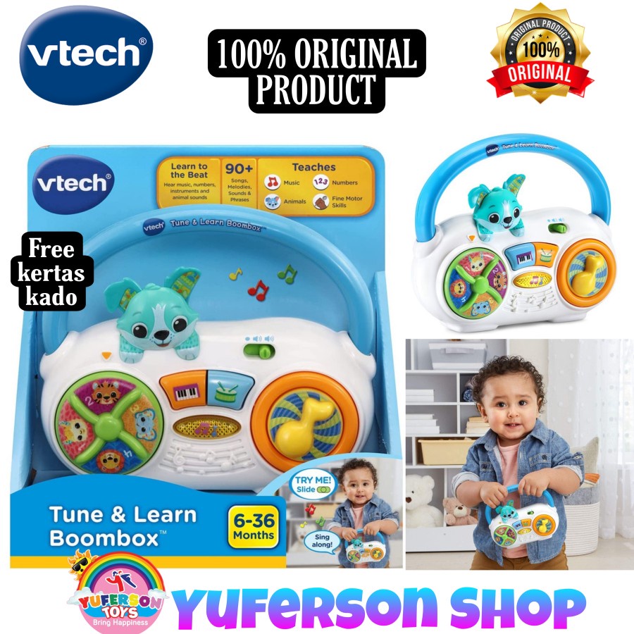 Jual VTECH V-TECH TUNE AND LEARN BOOMBOX | Shopee Indonesia