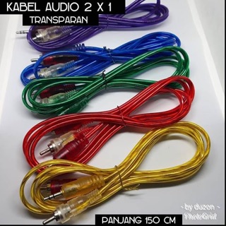 Jual Kabel jack 3,5mm RCA Stereo Audio Hp / PC / Laptop ke Speaker ...