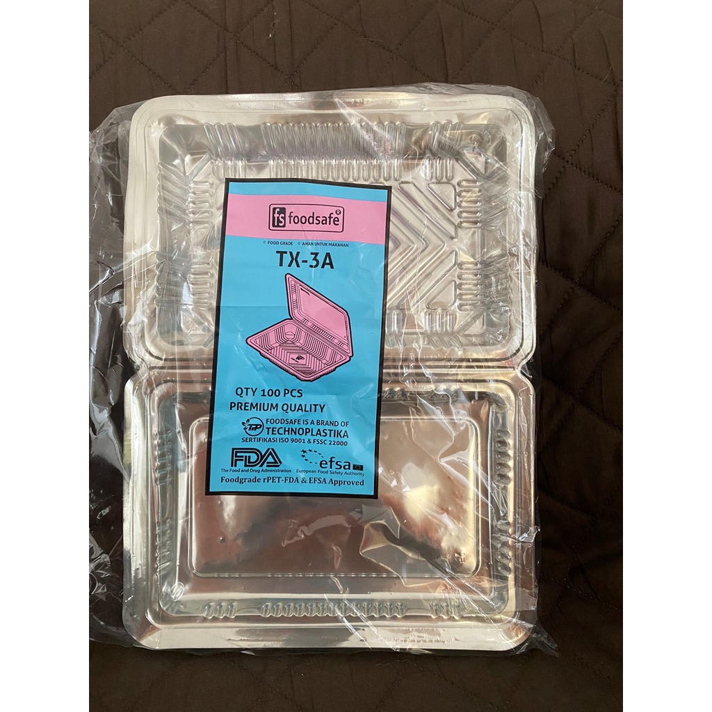 Jual MIKA PLASTIK KEMASAN UNTUK KUE, NASI,MAKANAN UKURAN TYPE 3A ...