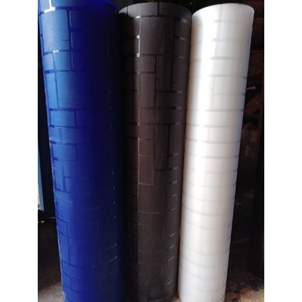 Jual FIBER PENUTUP PAGAR / MIKA TEBAL 0.7MM FLEXILON MOTIF BATA ...