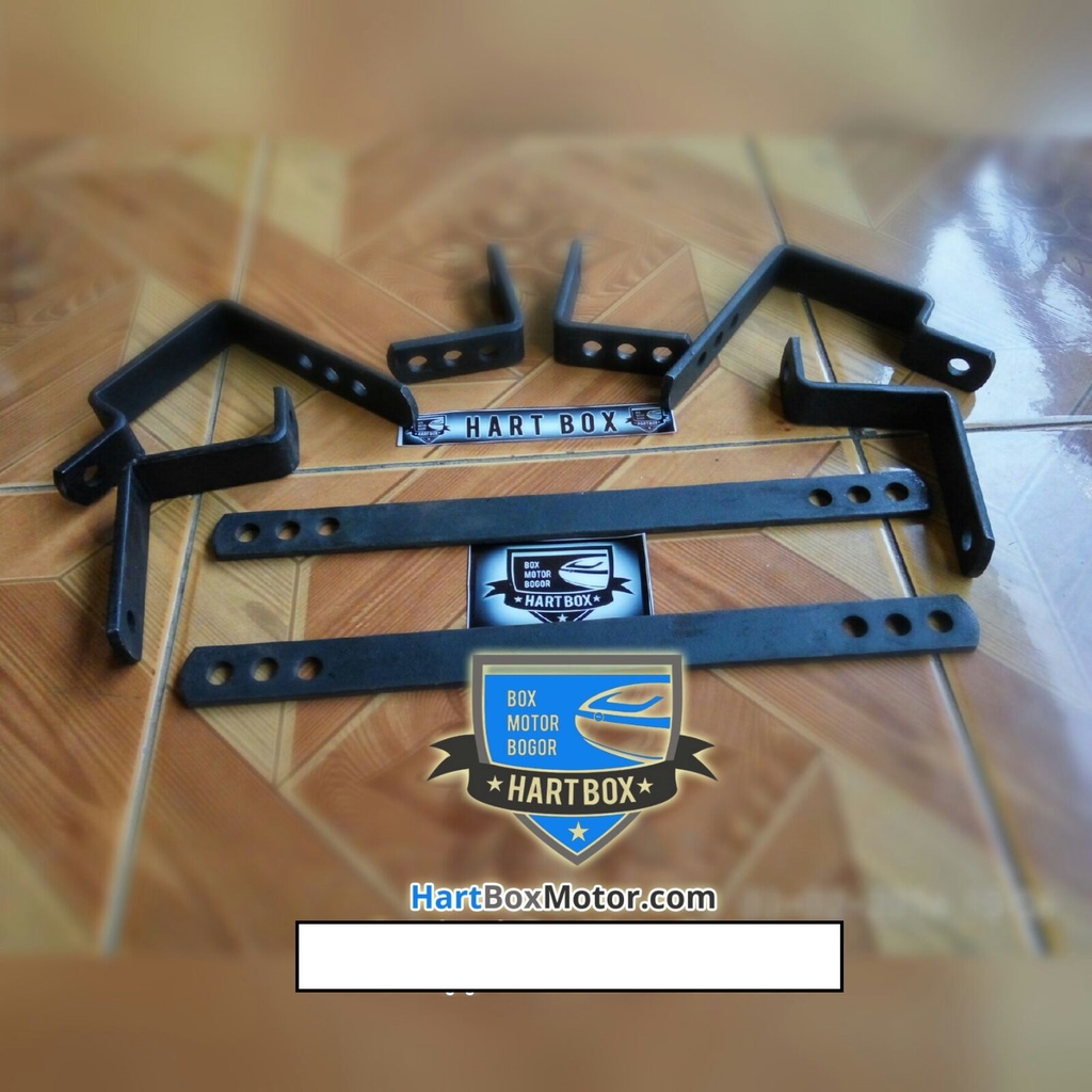 Jual Plat Besi tambahan fitting dudukan Wingrack side bracket box motor ...