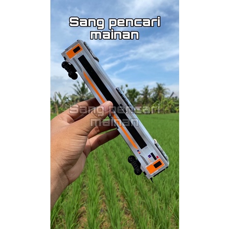 Jual Mainan Miniatur Kereta Api Gerbong Stainless Steel Ekonomi Paling