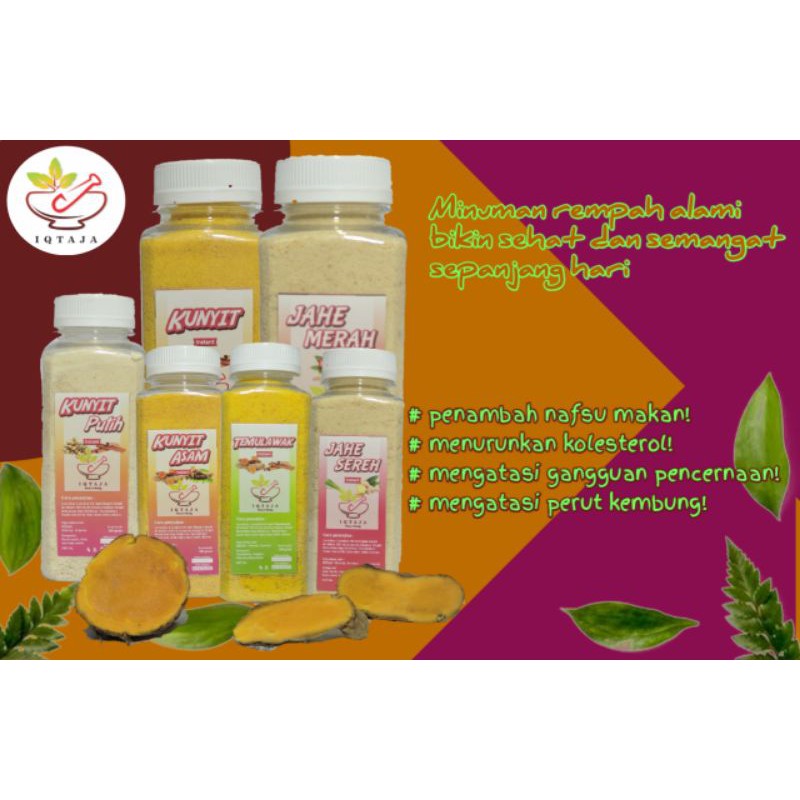 Jual JAMU BUBUK INSTAN VARIAN RASA DARI OMAH JAMU IQTAJA JAMU ...