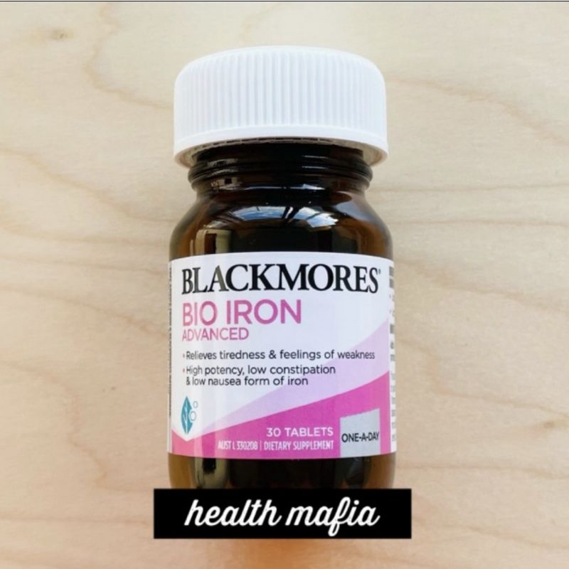Jual Blackmores Bio Iron Advanced 30 Tablets | Shopee Indonesia