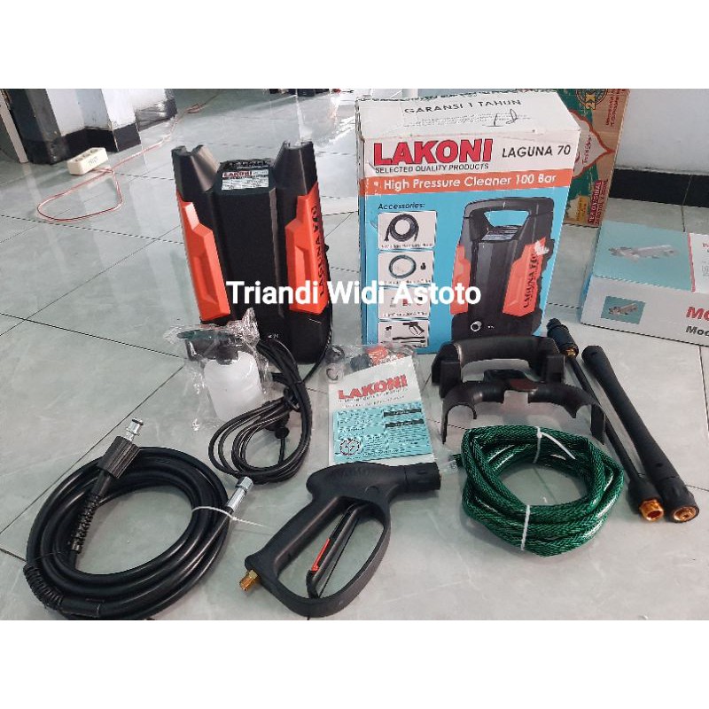 Jual MESIN CUCI MOTOR MOBIL LAKONI LAGUNA 70 ( 100 BAR ) | Shopee Indonesia