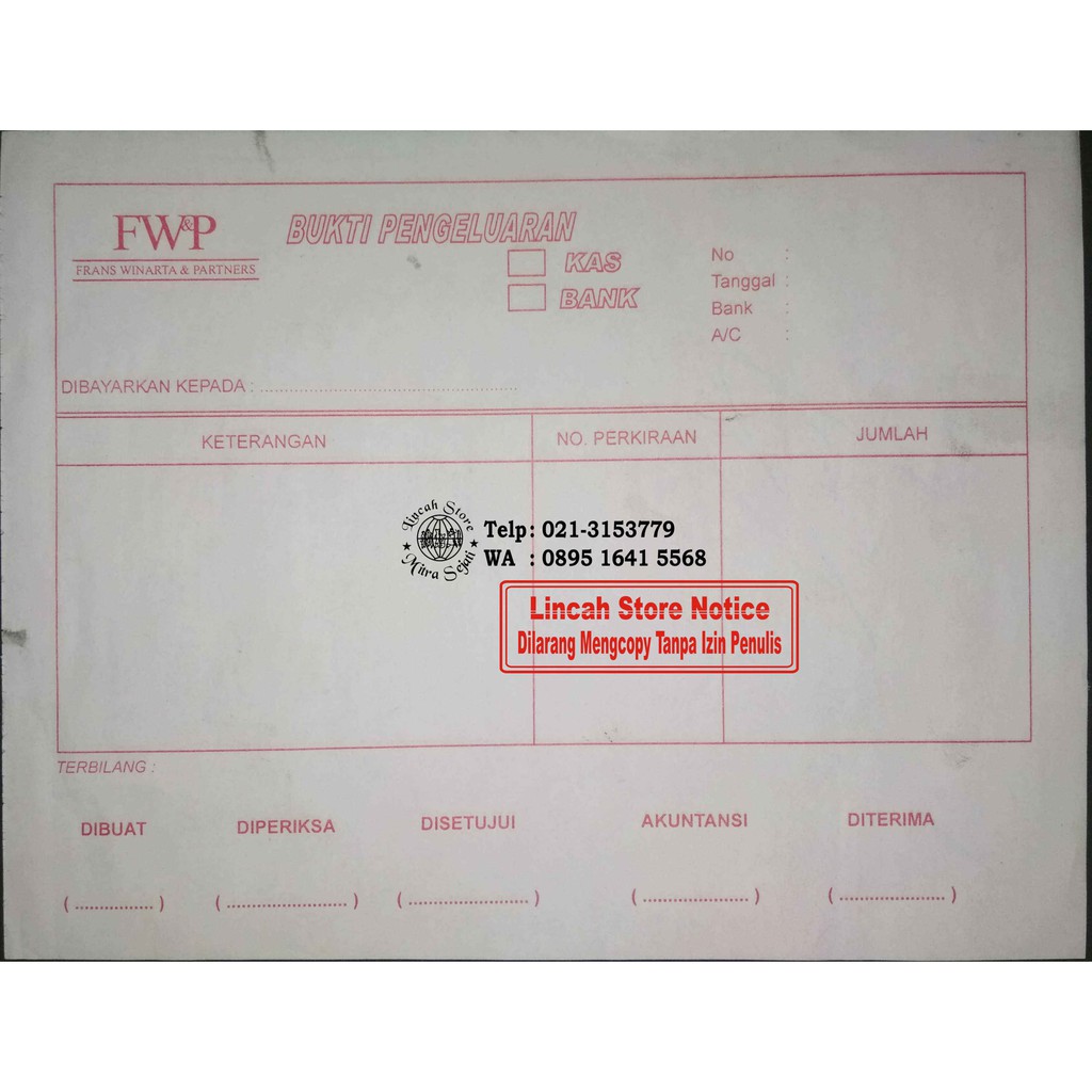 Jual Cetak Nota Faktur Sekolah dan Kantor : 2fly 3fly 4fly | Shopee ...