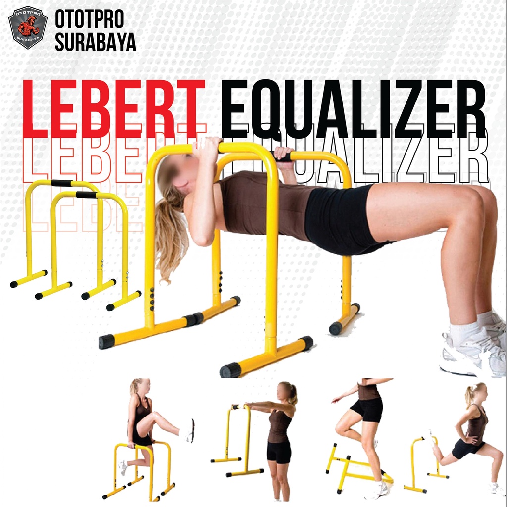 Jual Lebert Equalizer - Mobile Dip Bar Dipping Calisthenic Crossfit Dips | Shopee Indonesia