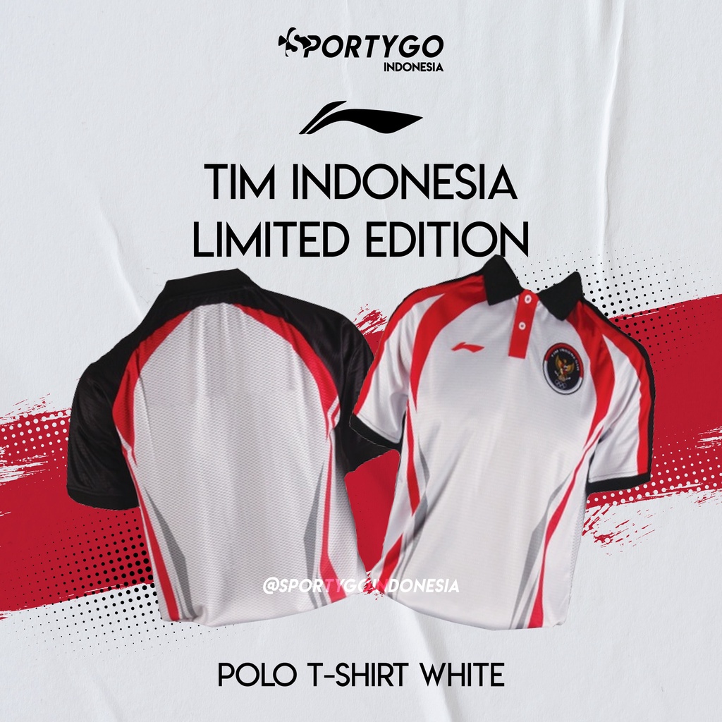 Jual POLO T-SHIRT Jersey Tokyo Olympic TIM INDONESIA LIMITED EDITION T ...