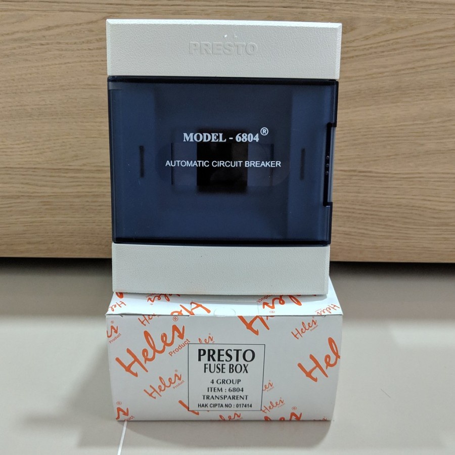 Jual Box MCB Presto / Fuse Box Presto / MCB Box Presto 4 Grup / 6 Grup ...