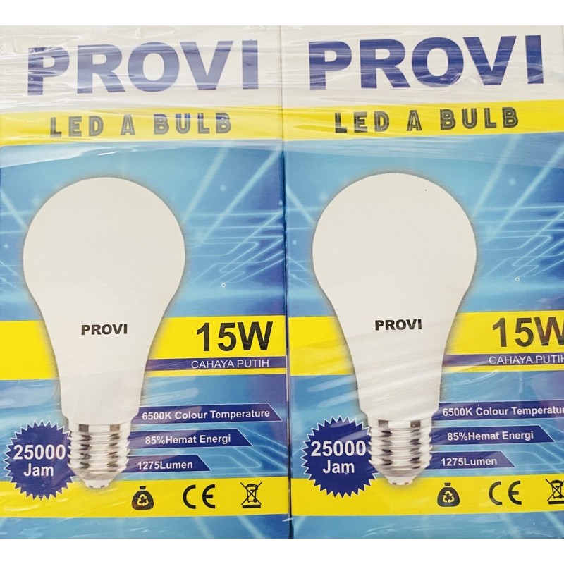 Jual LAMPU 15W PROVI LED LIGHT BULB | Shopee Indonesia