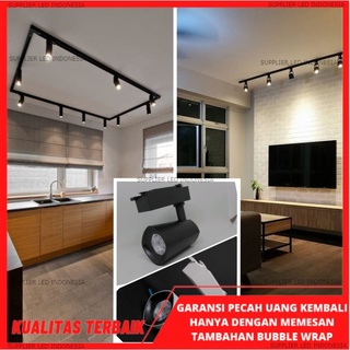 Jual LAMPU RELL TRACK SOROT LED LAMPU SOROT TRACKLIGHT REL SPOTLIGHT ...