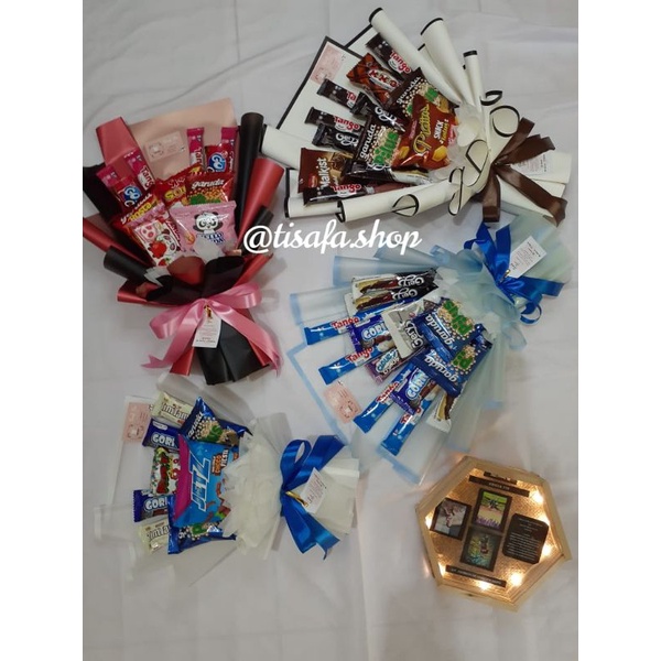 Jual Bucket (buket) jajan / bucket snack / bouquet request sesuai ...
