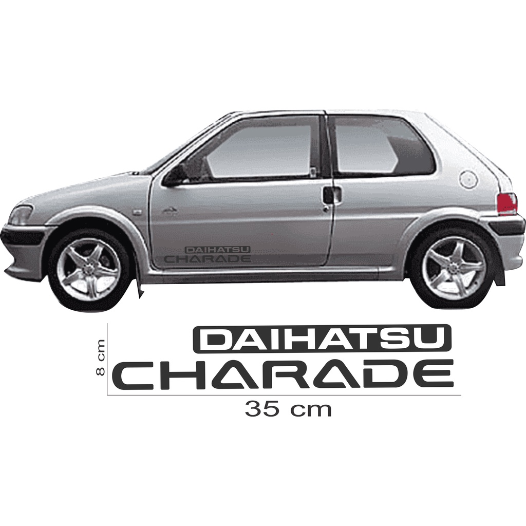 Jual sticker charade sticker daihatsu charade | Shopee Indonesia