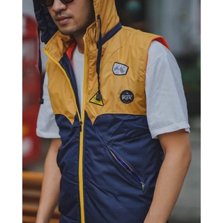 Jual jaket pria/jaket rompi/rompi motor/rompi parasut dakron /rompi ...