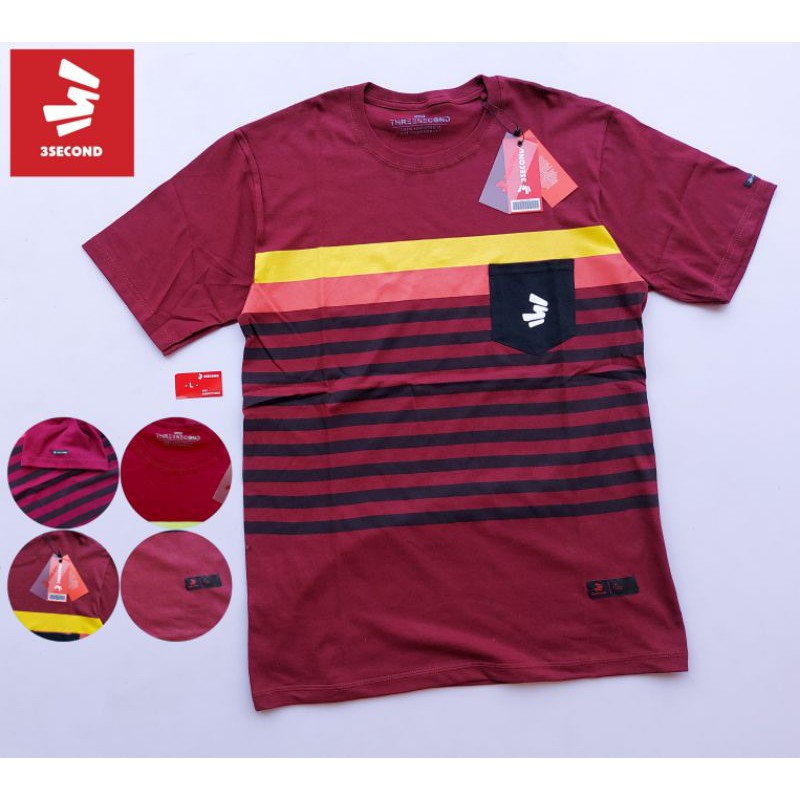 Jual Kaos 3Second Cowok Terlaris_Treesecond Pria Terlaris_3SECOND ...