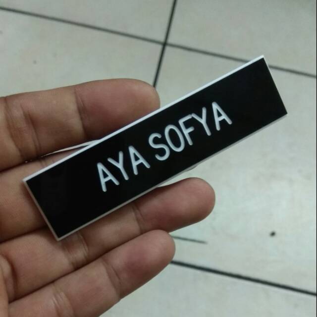 Jual Papan Nama Grafir Paku | Shopee Indonesia