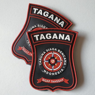 Jual patch rubber logo tagana - taruna siaga bencana - indonesia ...