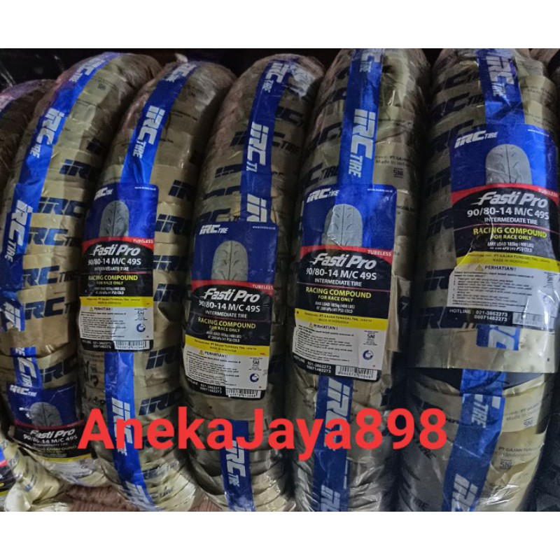 Jual Ban Matic 90/80-14 IRC Racing Fasti Pro / Fasti 2 matic tubeless ...