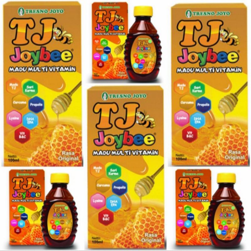 Jual TJ Joybee Madu Multivitamin Original / Madu Anak Botol 100 Ml ...