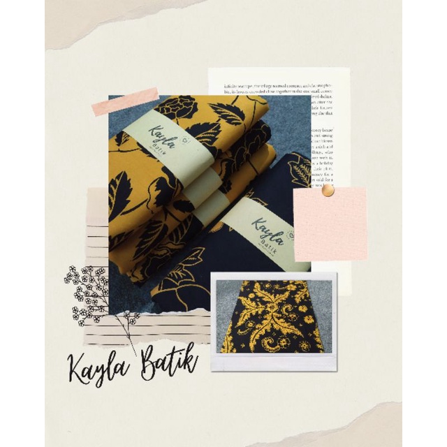 Jual Kain Batik Premium motif Kluweh Rejeki warna kuning | Shopee Indonesia