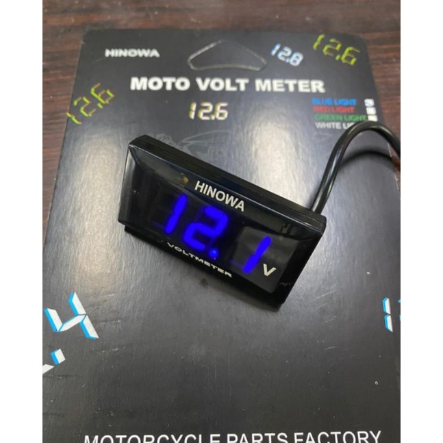 Jual Voltmeter Volt Meter Aki Digital Slim Waterproof | Shopee Indonesia