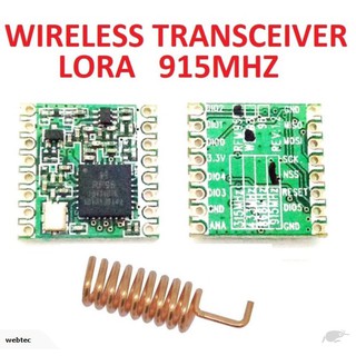 Jual RFM95 915 MHz LoRa Chip HopeRF Module RFM95W Long Range RF ...