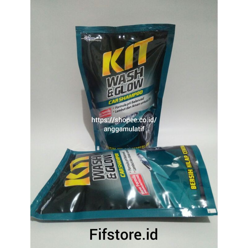 Jual KIT WASH & GLOW CAR SHAMPOO 400 ML | Shopee Indonesia