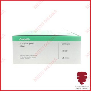 Jual Onemed Three Way Stopcock Conector Konektor Infus Peralatan Steril ...