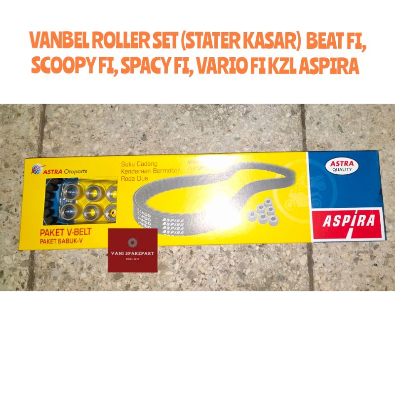 Jual V BELT VANBEL VANBELT TIMING ROLLER SET STATER KASAR BEAT FI SPACY FI SCOOPY FI VARIO FI ...