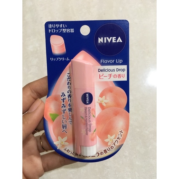 Jual NIVEA LIPS BALM 100% ORIGINAL JAPAN (READY STOCK) PEACH APPLE ...