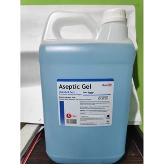 Jual REFILL ASEPTIC GEL ONEMED 5 LITER / HAND SANITIZER GEL 5 LITER | Shopee Indonesia