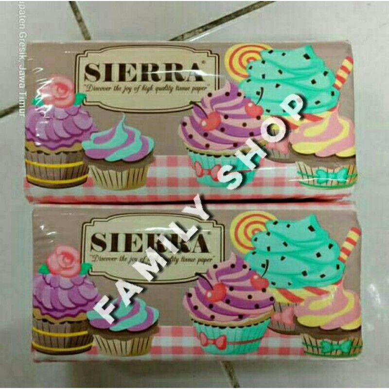Jual SIERRA FACIAL TISSUE 250 sheet | Shopee Indonesia