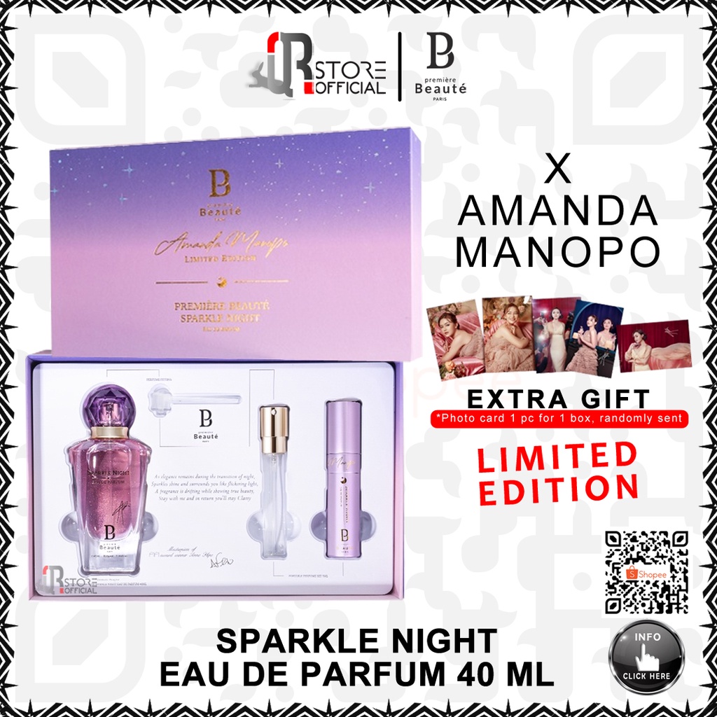 Jual PREMIERE BEAUTE X AMANDA EAU DE PARFUM LIMITED BOX SPARKLE NIGHT ...