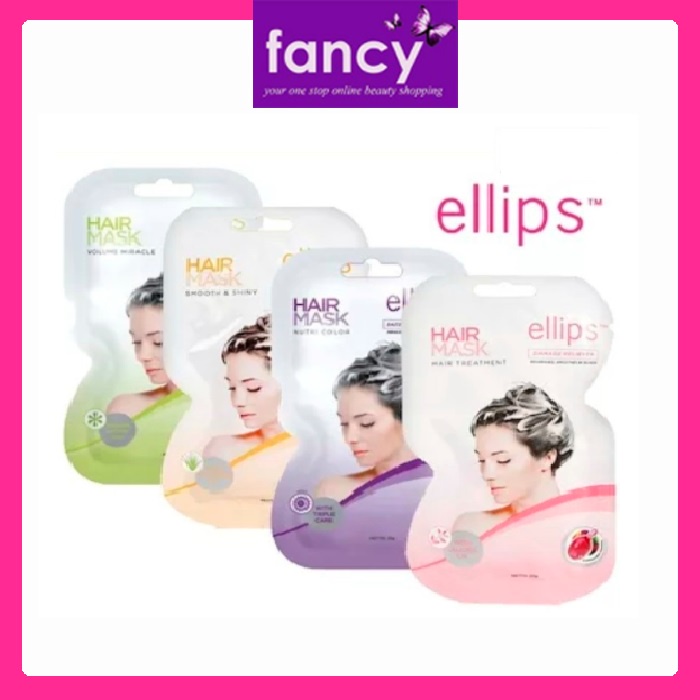 Jual ELLIPS HAIR MASK/ MASKER RAMBUT SACHET 20gr | Shopee Indonesia