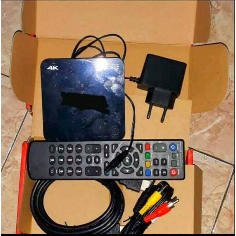 Jual stb android tv box 4k zte b860h b860 sudah unlock root tinggal pakai bukan b760 bukan hg680 ...