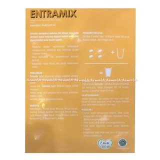 Jual Entramix Vanila & Coklat 185 Gr - susu bernutrisi untuk perbaikan ...
