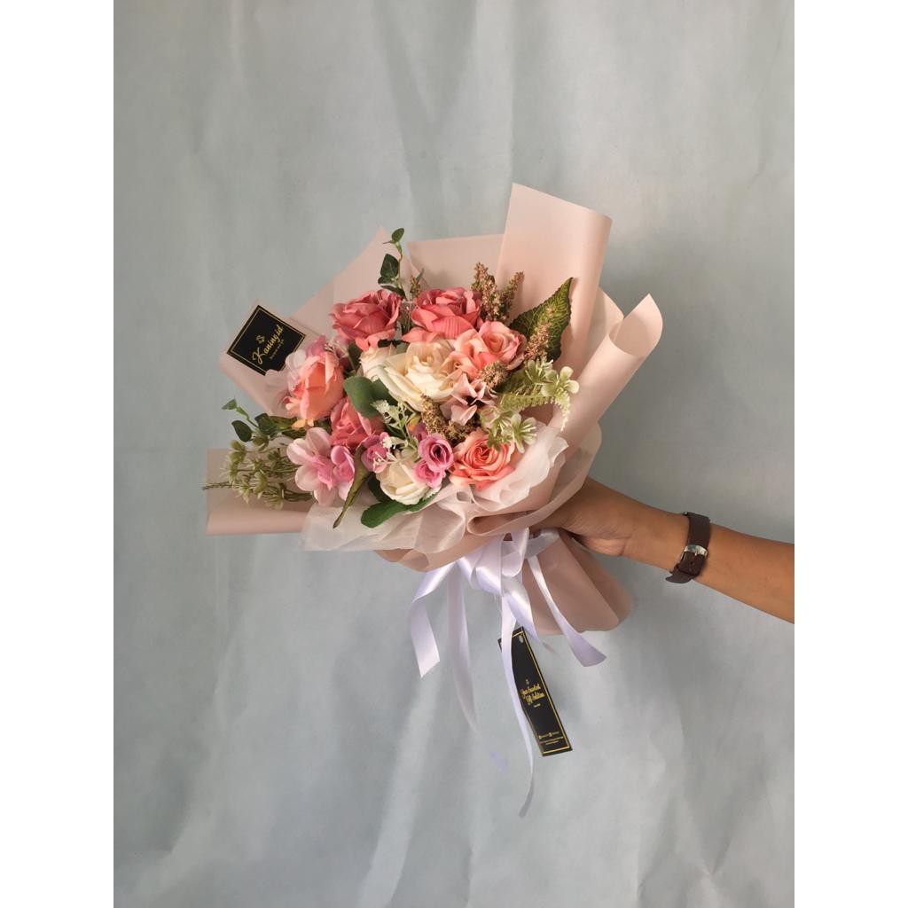 Jual Buket Bunga || Artificial Flower || Buket Bunga Palsu || Bunga ...