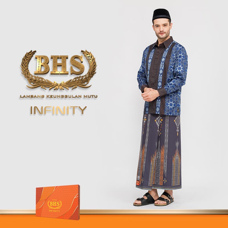 Jual Sarung BHS Infinity Gold Motif PKC Abu | Shopee Indonesia