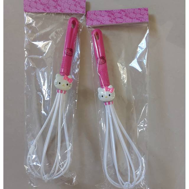 Jual Kocokan telur Hello kitty whisk alat campur adonan | Shopee Indonesia