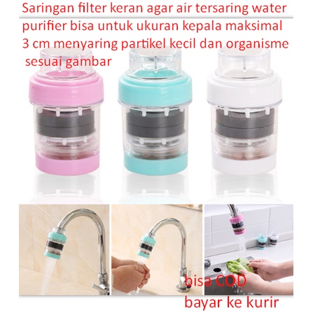 Jual Saringan filter keran agar air tersaring water purifier bisa untuk ...